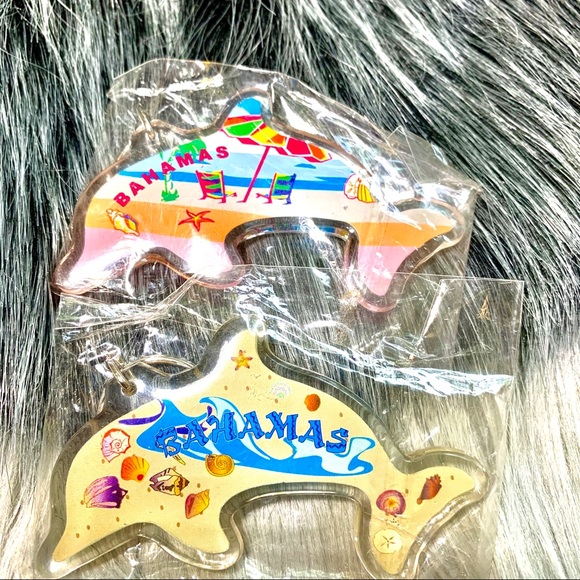 Accessories | New Bundle Of Two Bright Bahamas Keychains | Poshmark